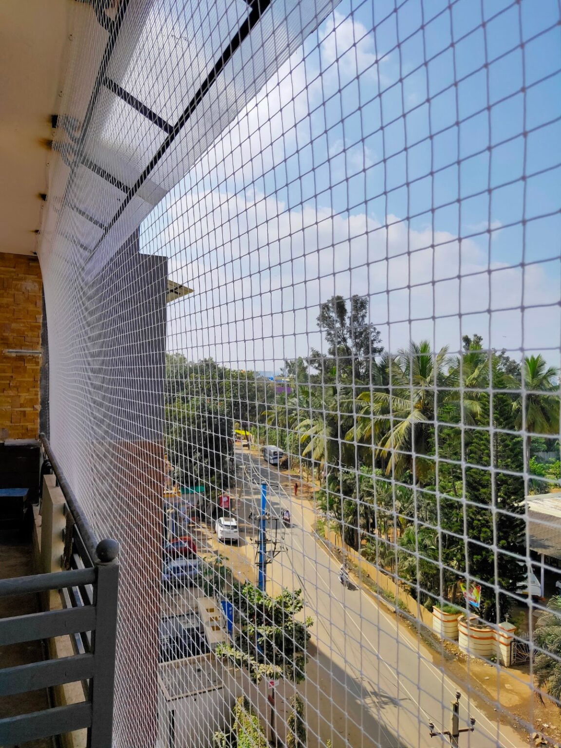Balcony safety nets | Invisible grills | Pigeon safety nets| Bird Netting